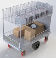 Mail Trolley - Powered2Go : Powered2Go
